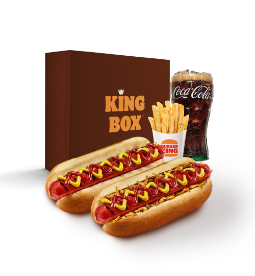 Grilled Hot Dog King Box | Burger King
